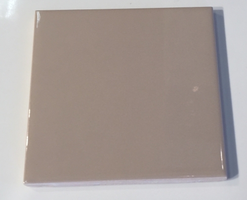 4-1/4" x 4-1/4" U.S.C.T. U785 Fawn Bright - Ceramic Wall Tile