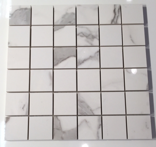 Gazzini - Stat One Lappato - 2 inch Square - Porcelain Mosaic Tile