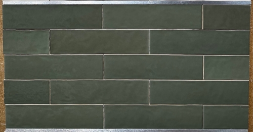3” x 12” - ROCA - Bar Tile Glasgow Green - UBTGLABG312 - Ceramic Subway ...