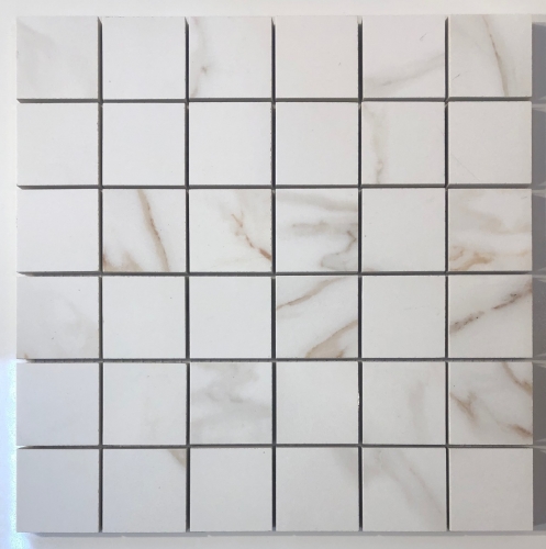 Vallelunga - CAVA - 2” inch Square - Porcelain Mosaic Tile