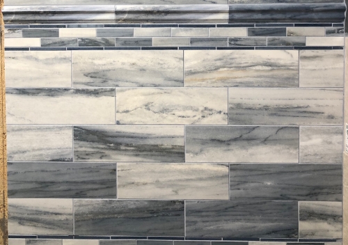 4” x 12” - Gazzini - Iconic Blue - Polished Porcelain Subway Tile