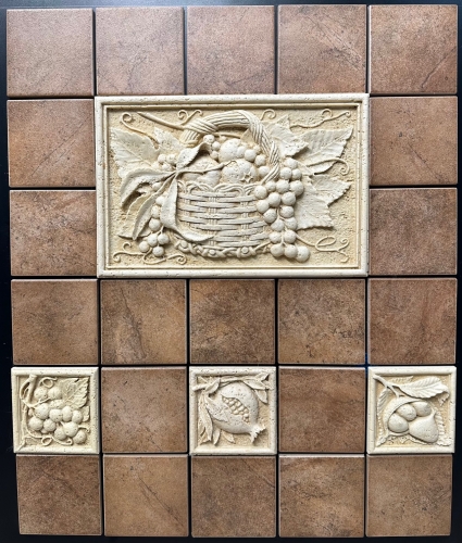 4” x 4” - Bayker - Parks Brown - Porcelain Backsplash Tile - ON SALE ...