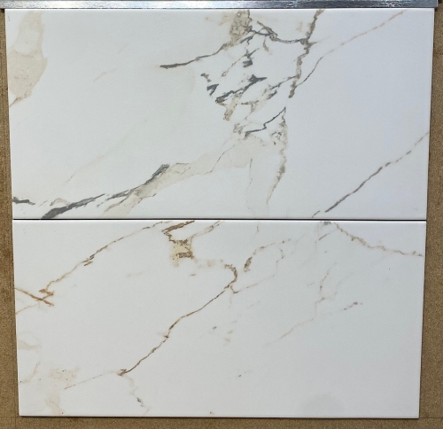12” x 24” - Roca - Polaris White - Porcelain Tile - ON SALE - $2.75 Per ...