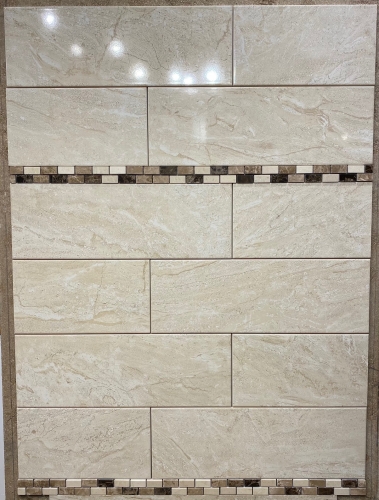 6” x 18” - Roca Tile - Positano Beige Bright - Ceramic Wall Tile