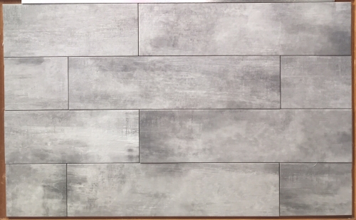 6" x 24" - La Fenice - Shabby Wood Grigio - Wood Look Porcelain Tile ...