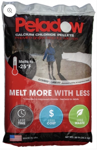 Peladow - 50lb. Bag - Calcium Chloride Pellets - Premier Snow and Ice ...